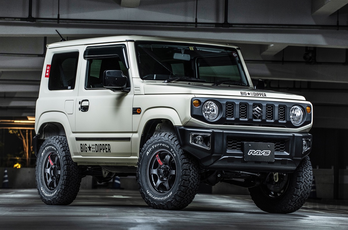 【RAYS】鍛え抜いた意匠と斬新なフィニッシュ｜JB64ジムニー／JB74ジムニーシエラ最新カスタムパーツセレクション｜ – driver@web